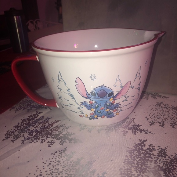 Disney | Kitchen | Disney Lilo And Stitch Christmas Mixing Bowl | Poshmark